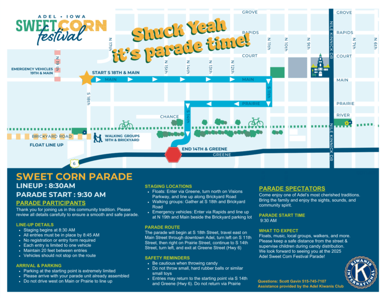 Sweet Corn Festival - Adel Partners Chamber of Commerce